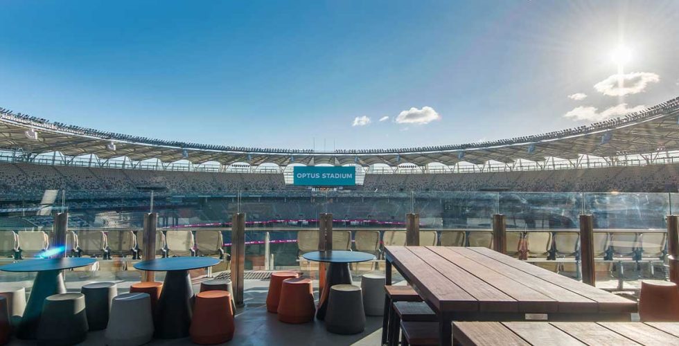2025 Ampol State of Origin Optus Stadium - Scoreboard Deck